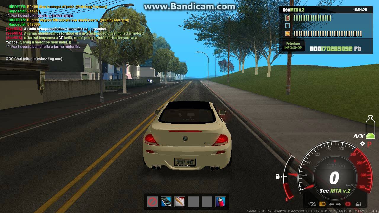 See MTA Speed test Bmw M6 Full Versenytuningos - YouTube
