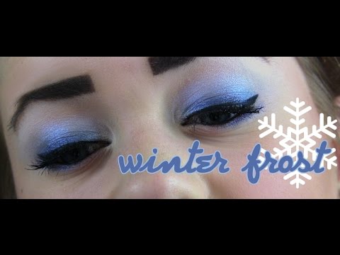 Winter frost - Makeup tutorial - YouTube