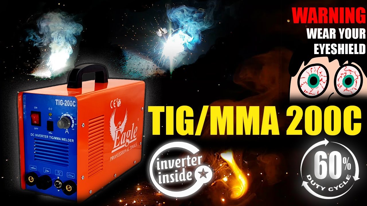 TIG/MMA WELDER 200C - YouTube