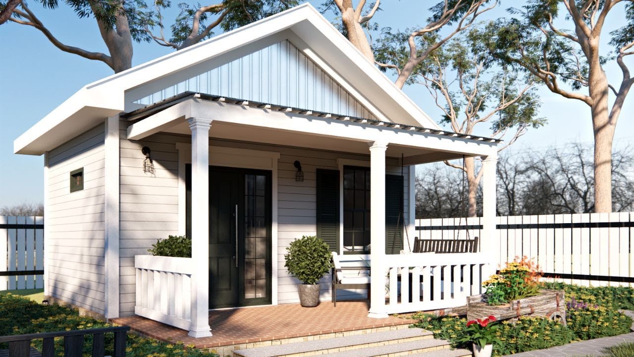 4x6m (260sqft) This Small House Is Absolutely STUNNING - YouTube