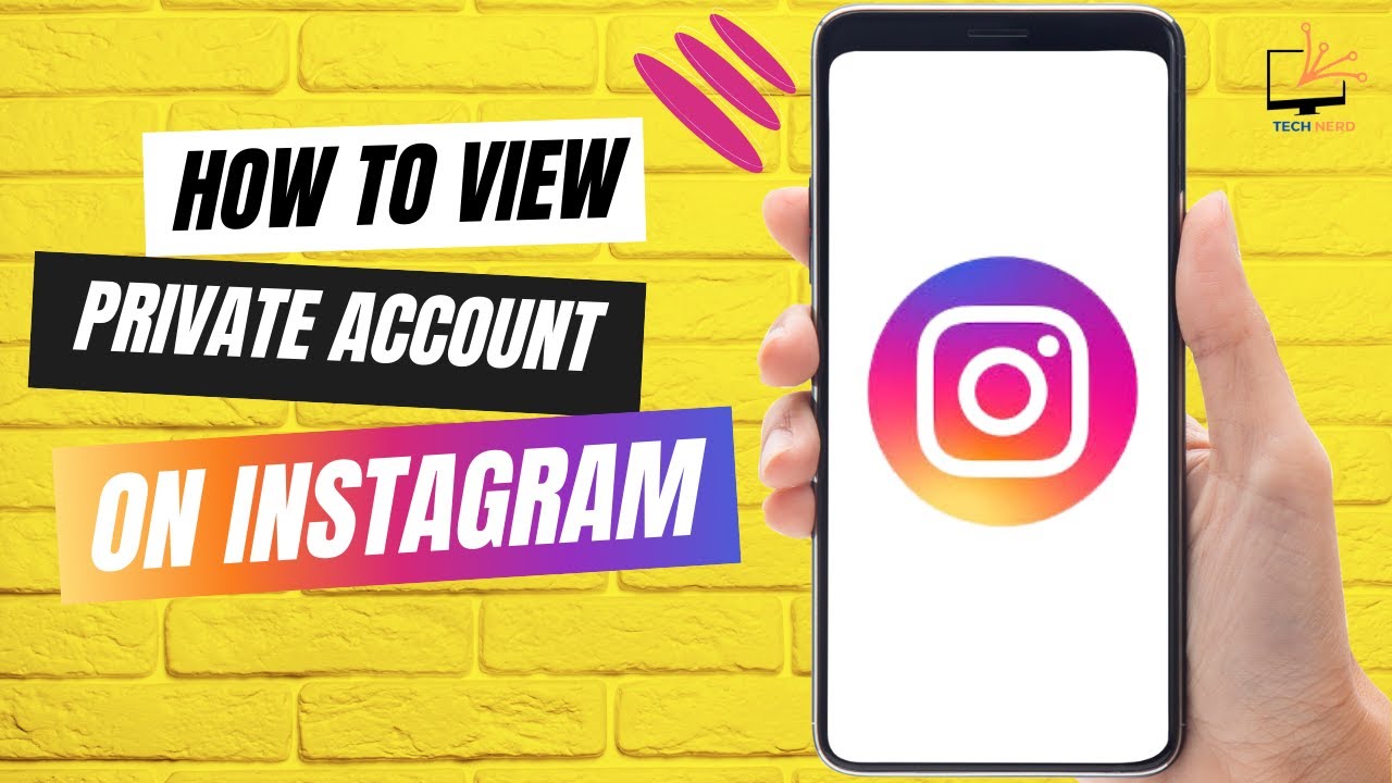 How to View Private Account on Instagram - YouTube