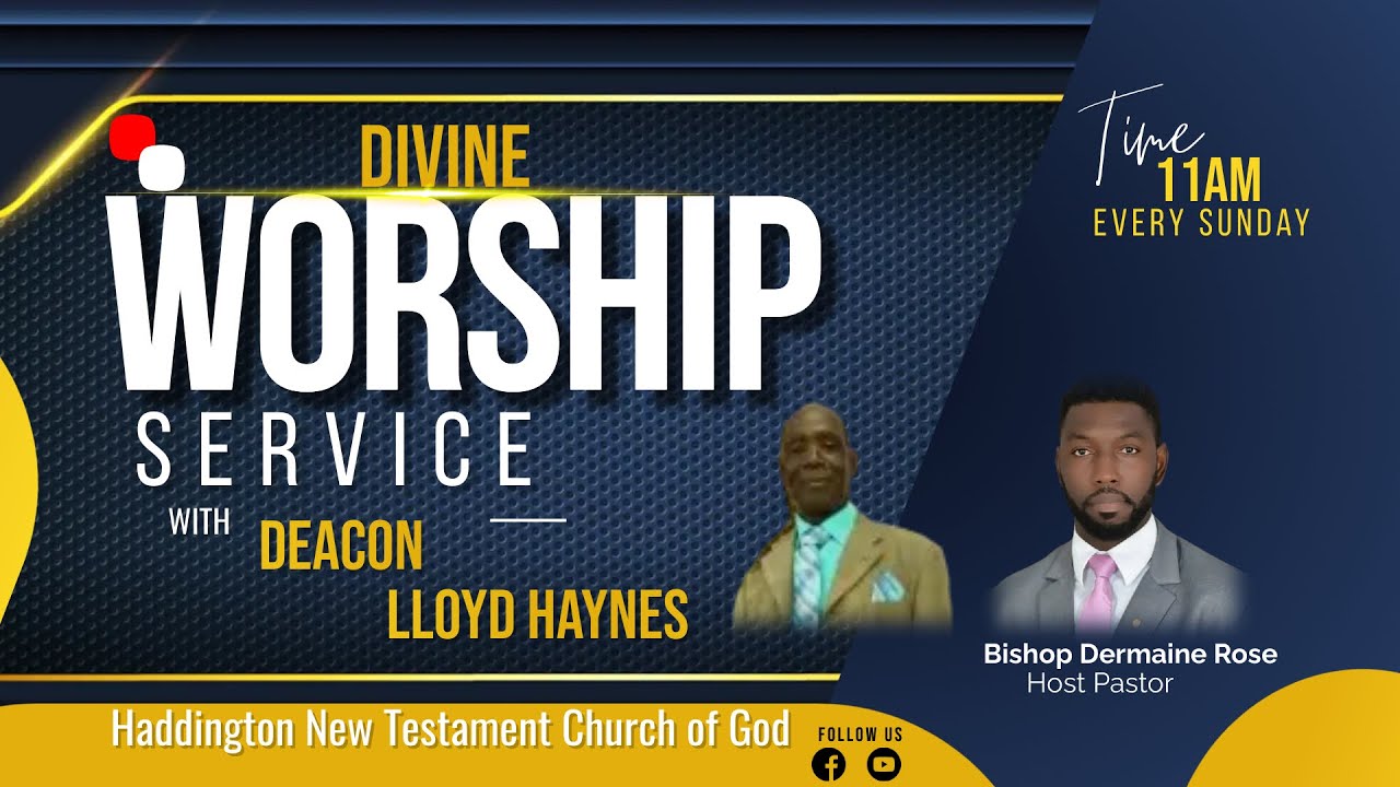 Divine Worship Service || W/Bro. Lloyd Haynes || February 25, 2024 ...