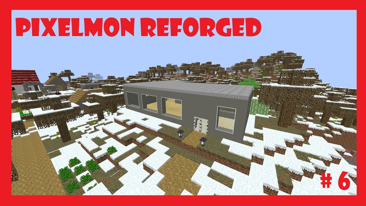 LP minecraft pixelmon reforged ep6 done building the gym - YouTube