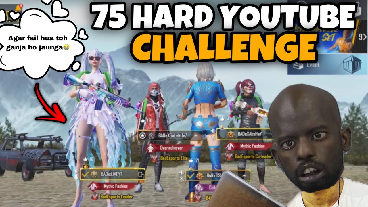 75 HARD YOUTUBE CHALLENGE 🔥 || FAIL = GANJAAAA 👨‍🦲😭 || - YouTube