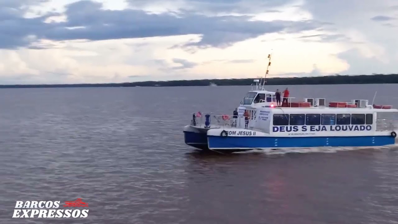 Catamarã Bom Jesus II #bomjesus #veloz #expresso #viagem #barco #navio ...