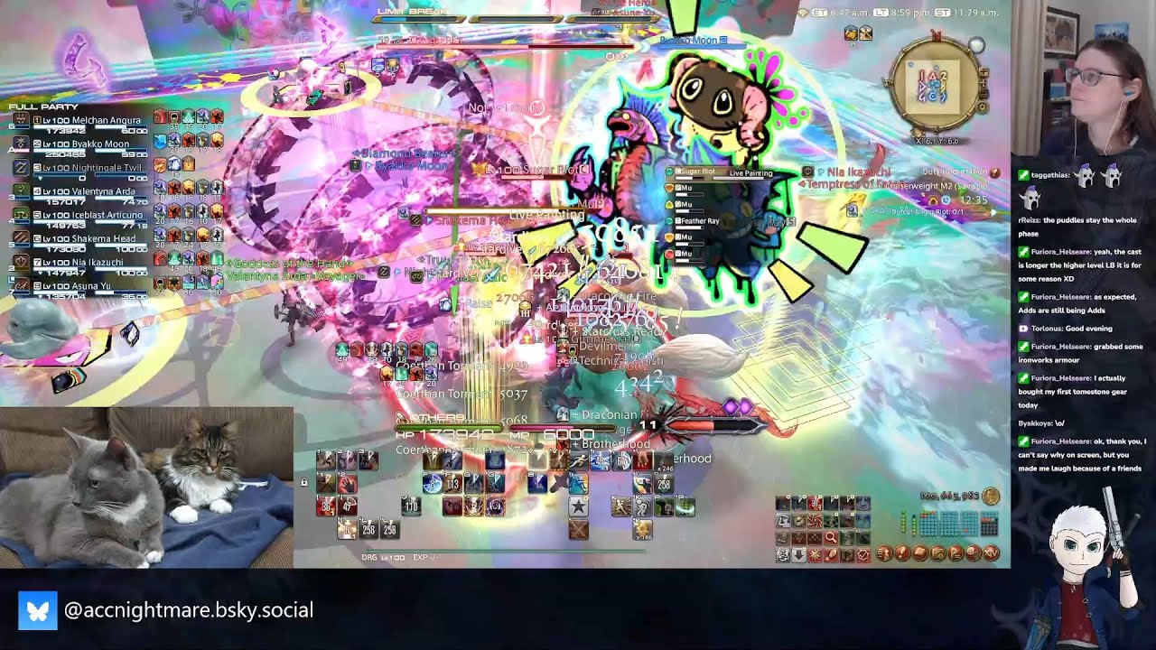 FFXIV - 7.2 Raiding - Yan-tastic M6S Prog (Part 9) (Stream 16/04/25 ...