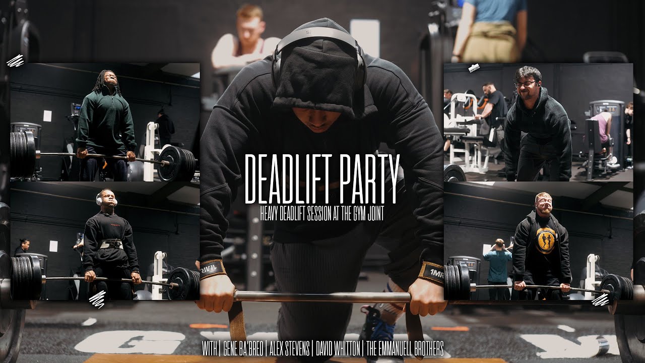 DEADLIFT PARTY | HEAVY LIFTS AT THE GYM JOINT - YouTube