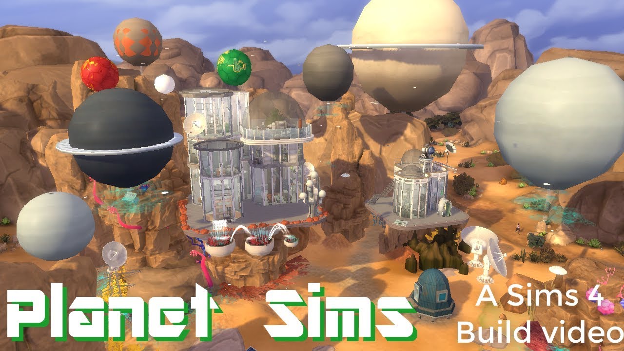 The Sims 4 speed build/stop motion/"Planet Sims" No CC - YouTube