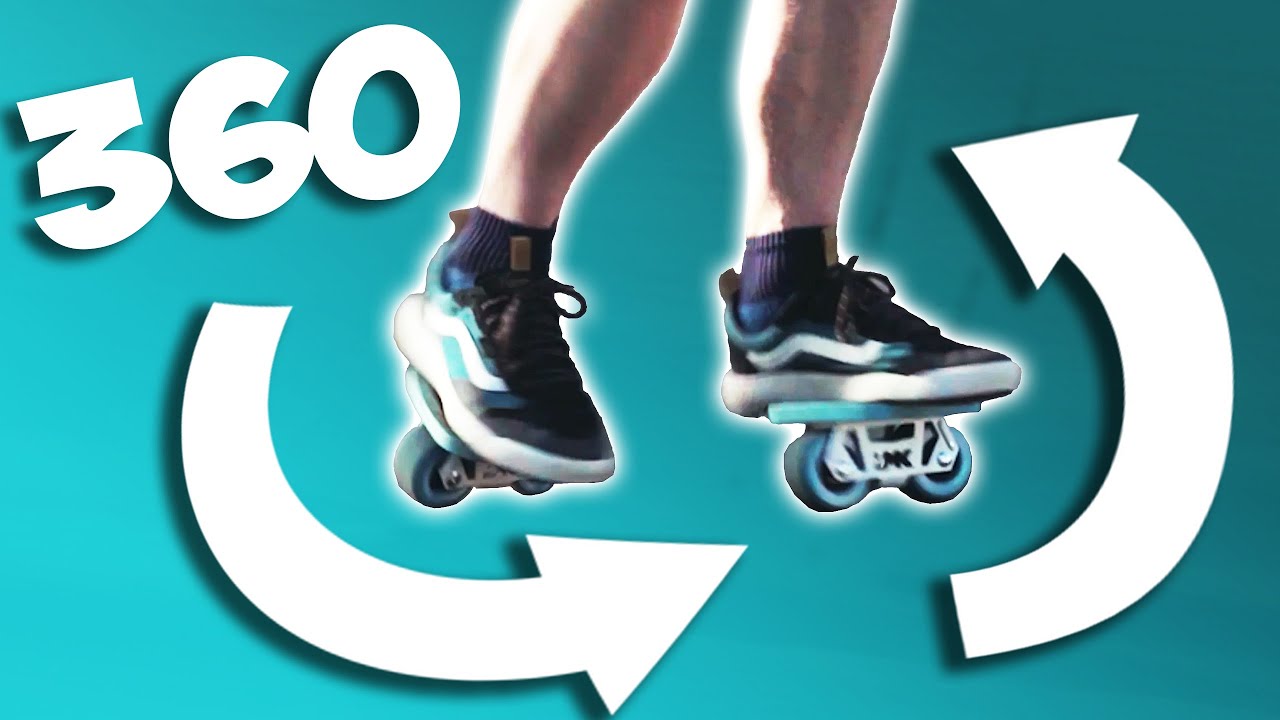 How to 360 on Freeskates! - YouTube
