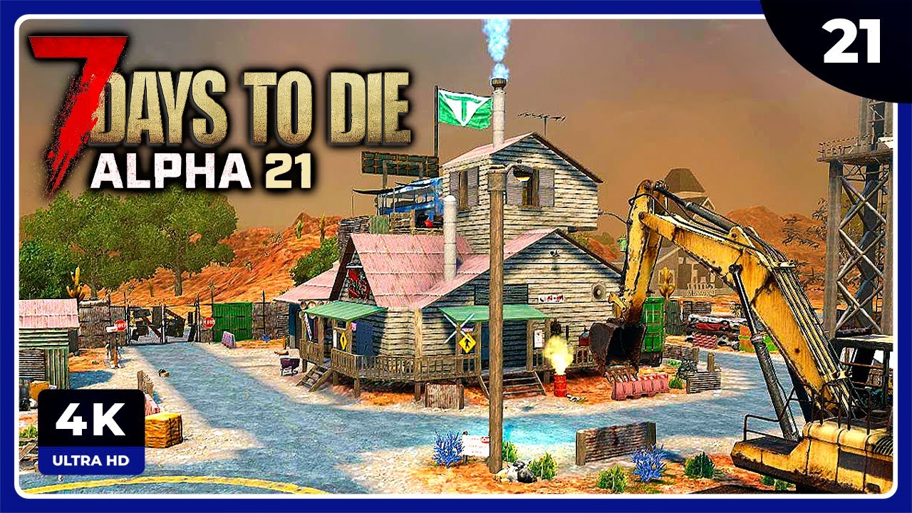 7D2D A21 #21 | NUEVOS VENDEDORES | 7 DAYS TO DIE Gameplay Español - YouTube