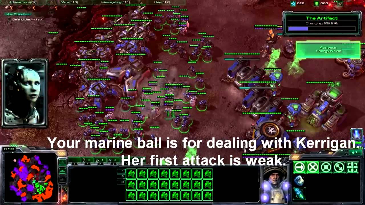 SC2 Mission Walkthrough - All In - With fliers - Part One.mp4 - YouTube