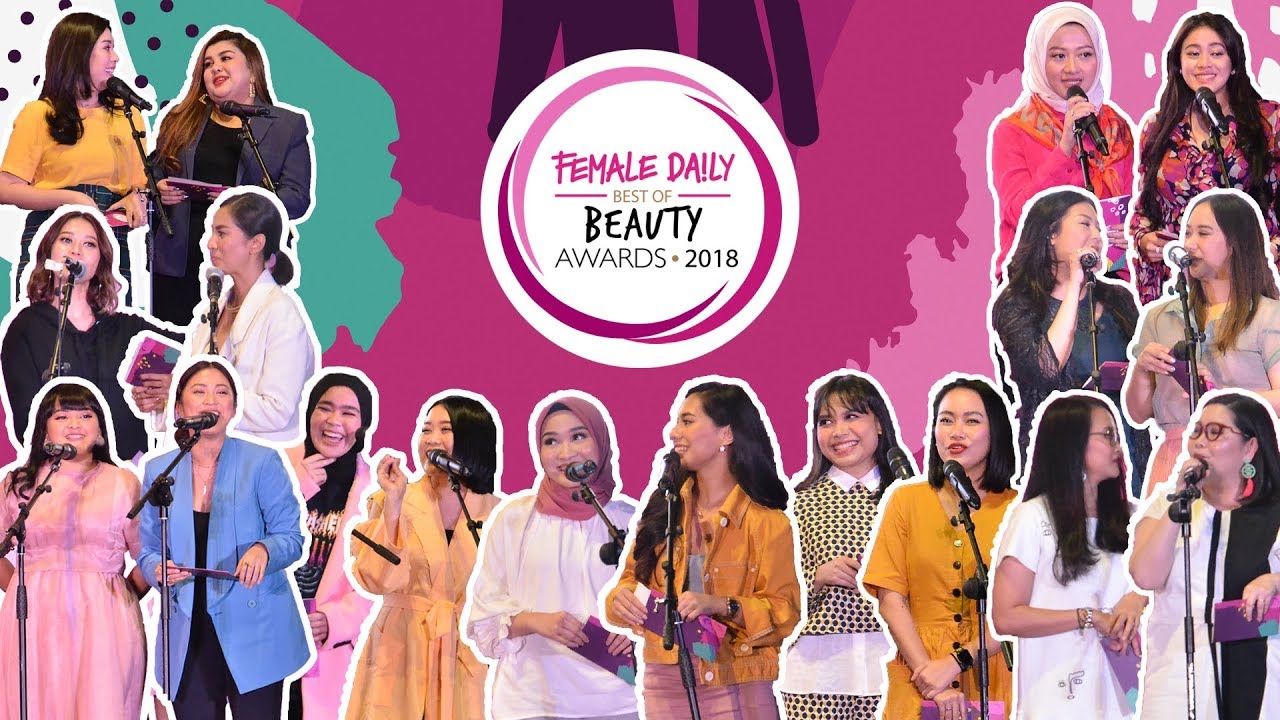 Highlight Acara Female Daily Best of Beauty Awards 2018 - YouTube