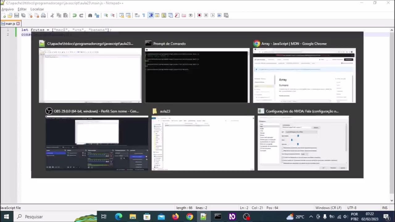 Fundamentos Javascript Aula 23 Array E Operador Spread Youtube