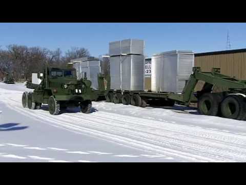 M818 AM General 5 Ton 6X6 Tractor Truck - YouTube