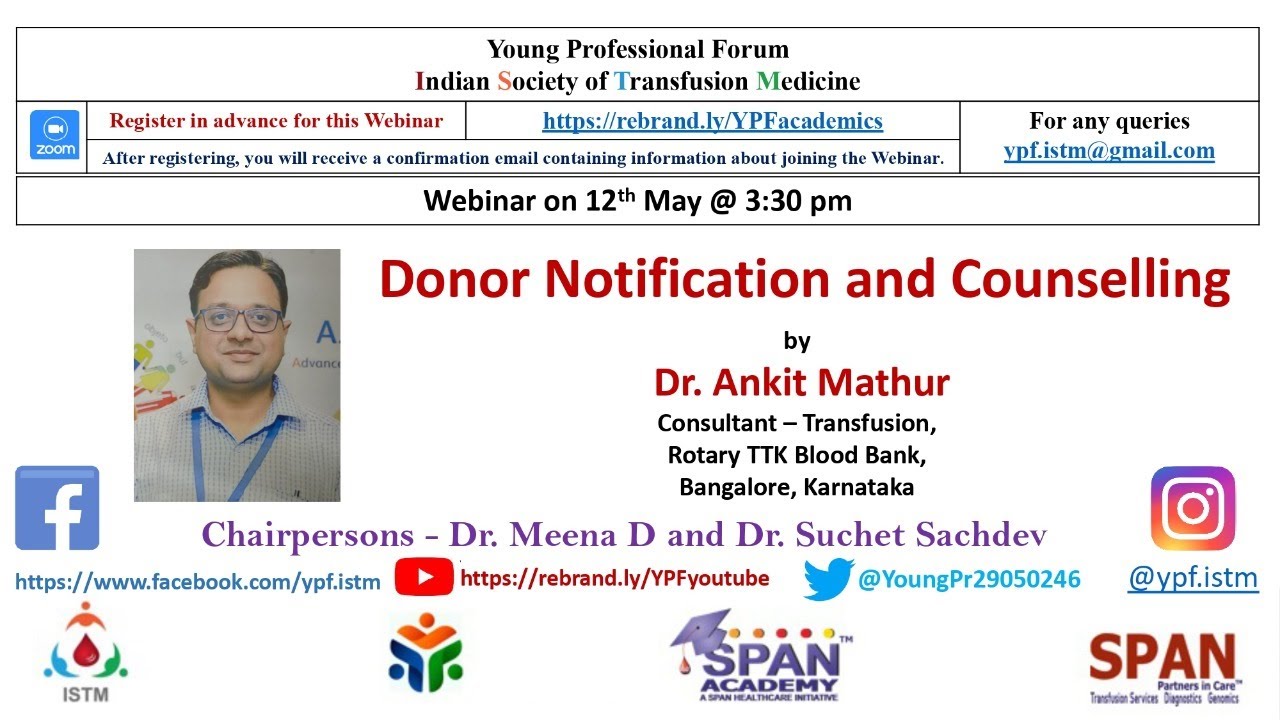 YPF ISTM Webinar 12th May by Dr. Ankit Mathur - YouTube
