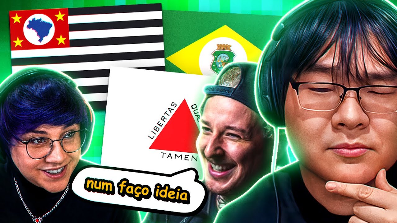 ADIVINHANDO AS BANDEIRAS de TODOS OS ESTADOS BRASILEIROS (ft ...