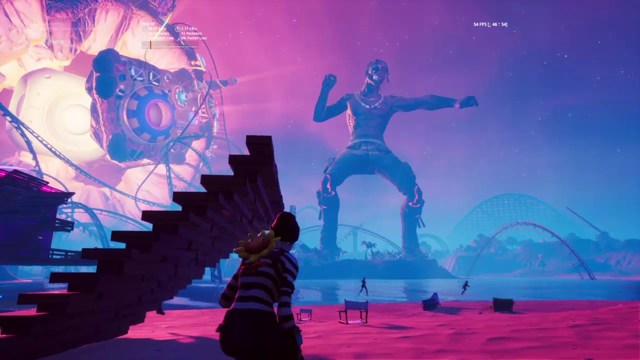 Travis scott event - YouTube