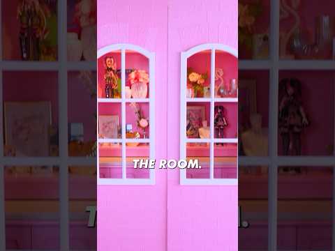 I Built a Lifesize Barbie Mansion in my Room! #art #custom #doll #dollhouse #diy #interiordesign