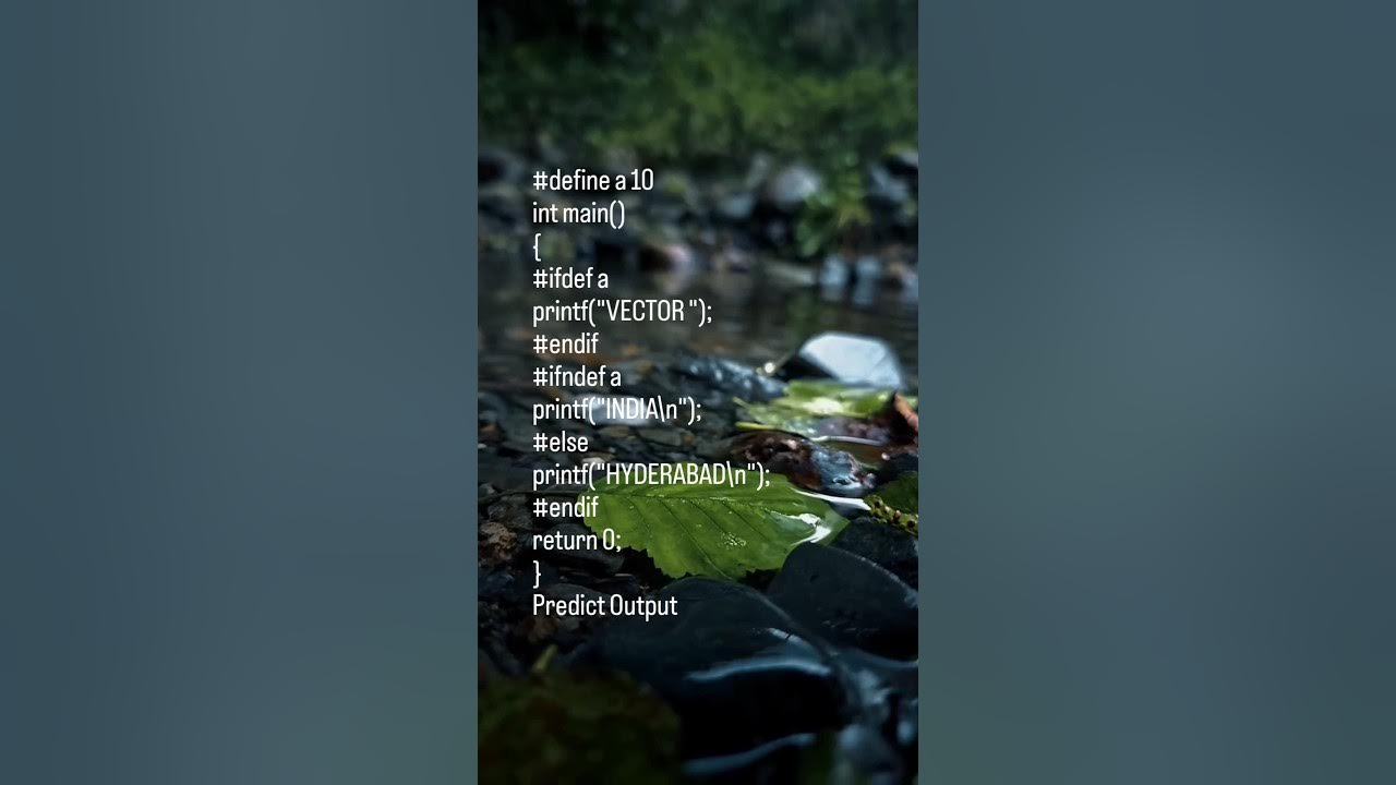 Predict Output Code Program Practice Logic Structure Math Cprogramming
