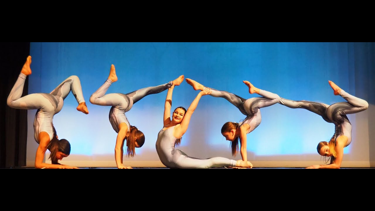 NJADS Acro Competition Team 2019 - YouTube
