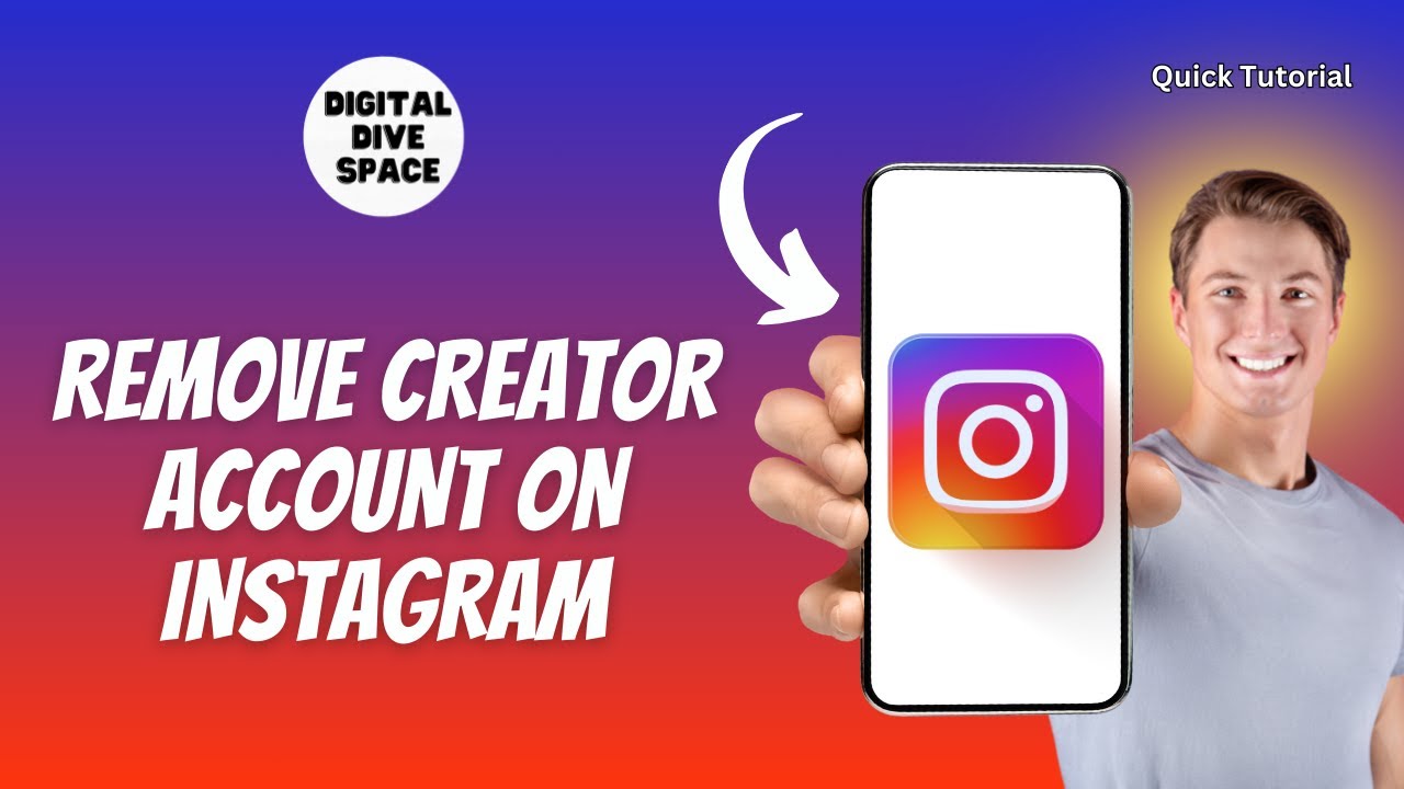 How To Remove Creator Account On Instagram - YouTube