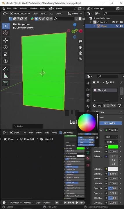 Creating Two-Sided Shaders in Blender | Step-by-Step Tutorial #blender3d #blendertutorial - YouTube