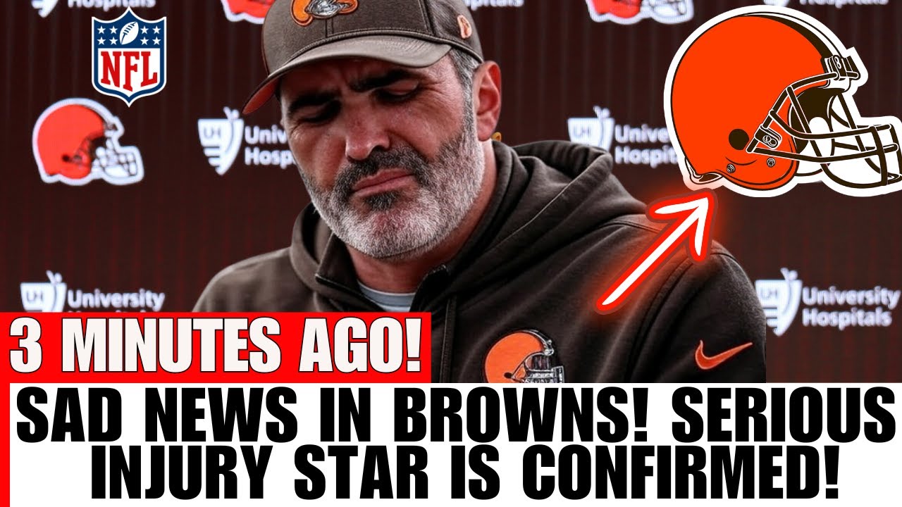 🚨URGENT! SAD NEWS IN BROWNS! INJURY TAKES STAR OUT OF THE SEASON, FANS ...