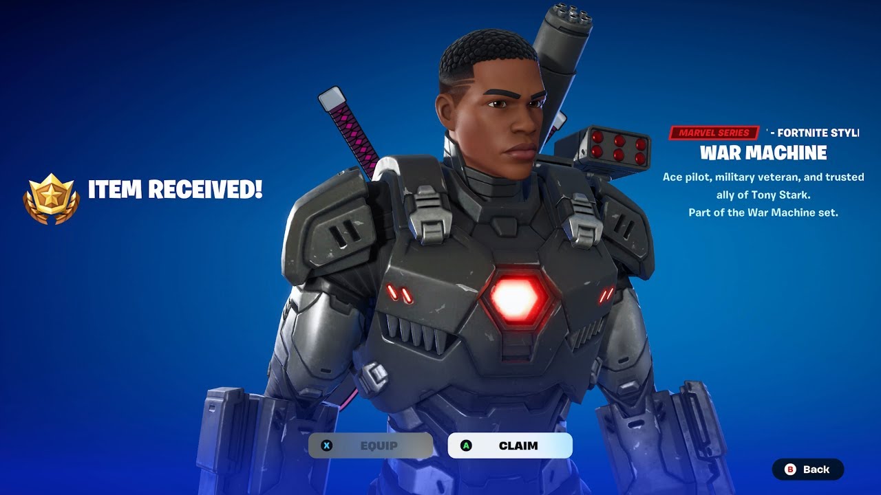 FORTNITE WAR MACHINE UNLOCKED - YouTube