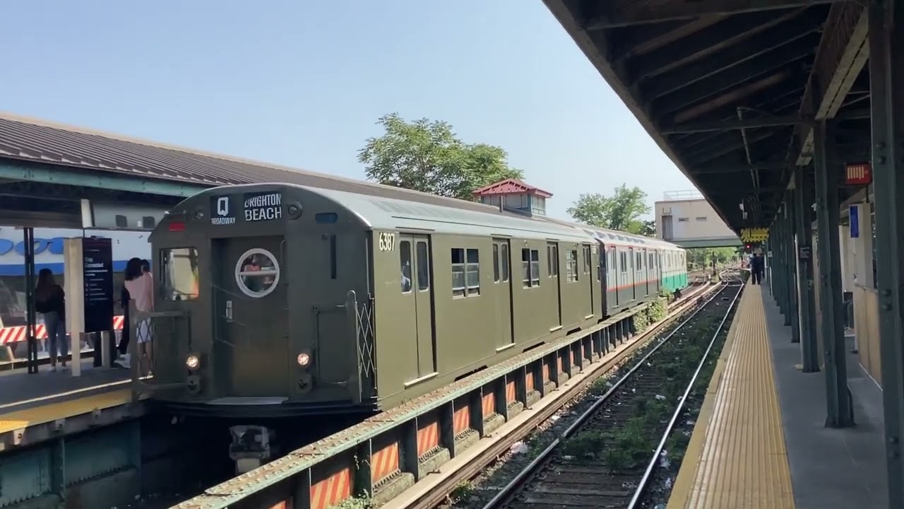 MTA NYTM/NYCT Subway | Kings Highway Bound R10-R16s Nostalgic Train ...