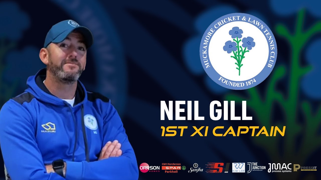 Interview with 1st XI Captain Neil Gill - YouTube