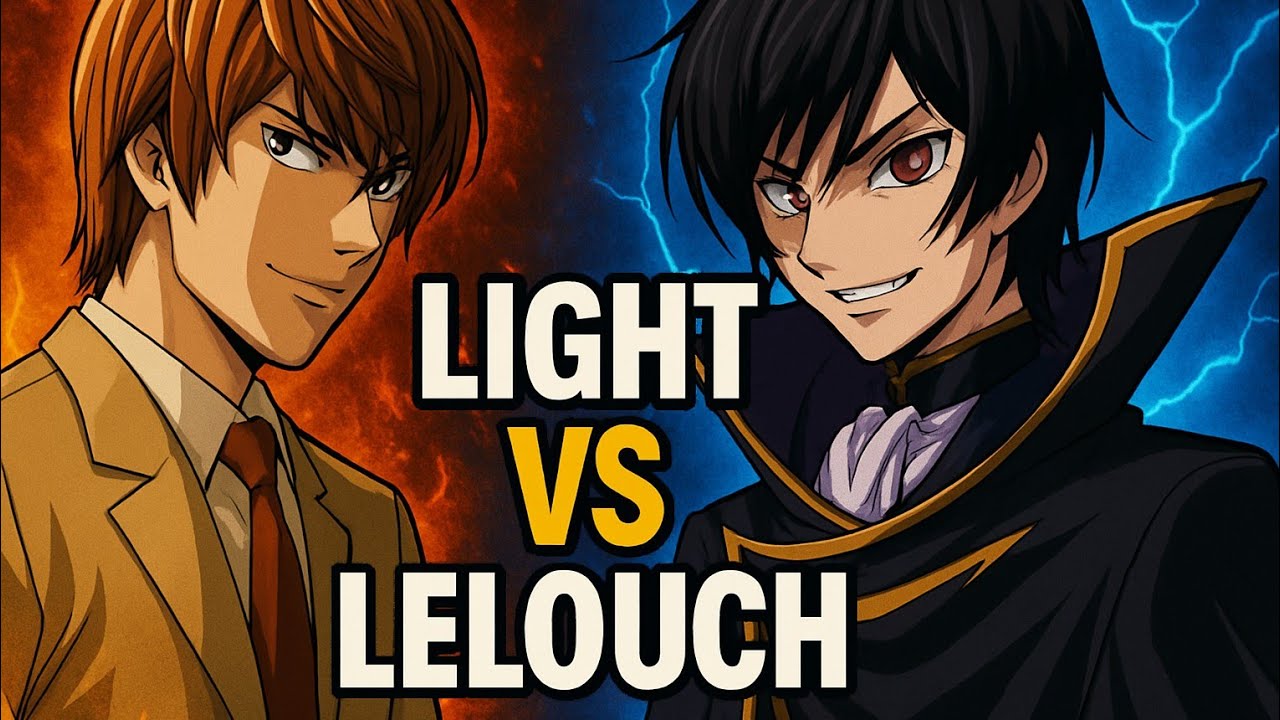 Light Yagami vs Lelouch – The Ultimate battle of mastermind ☠️ - YouTube