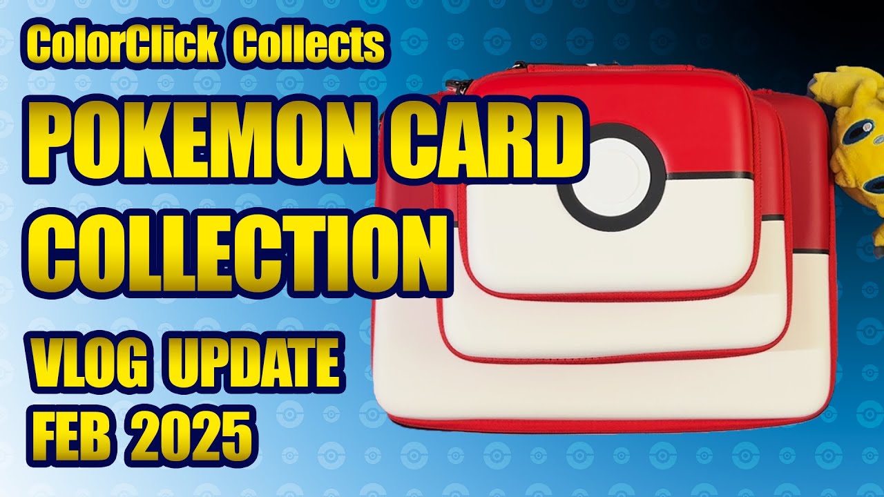 Pokemon Card Collection Vlog Update | ColorClick Collects' Catch 'em ...