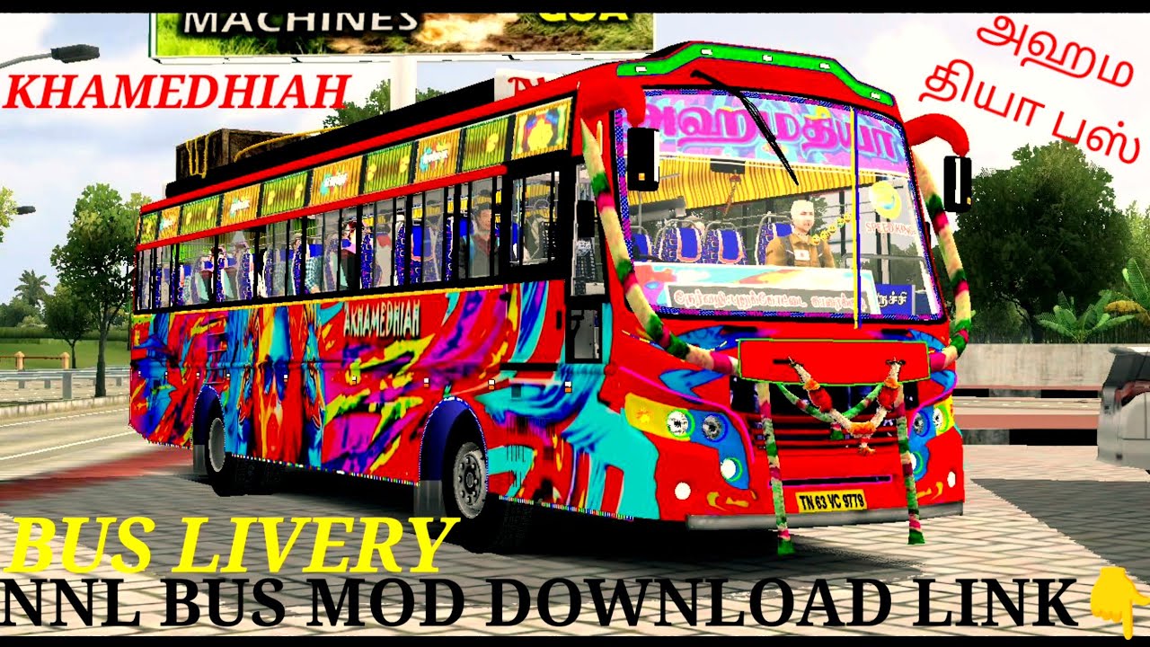 AKHAMEDHIAH BUS LIVERY RELEASED NNL BUS MOD DOWNLOAD LINK👇 - YouTube