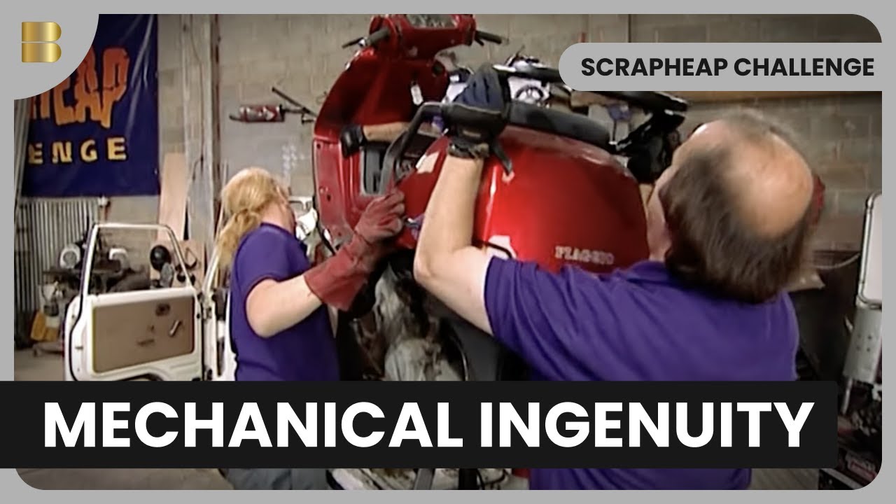 Epic Golf Machine Challenge - Scrapheap Challenge - Game Show - YouTube