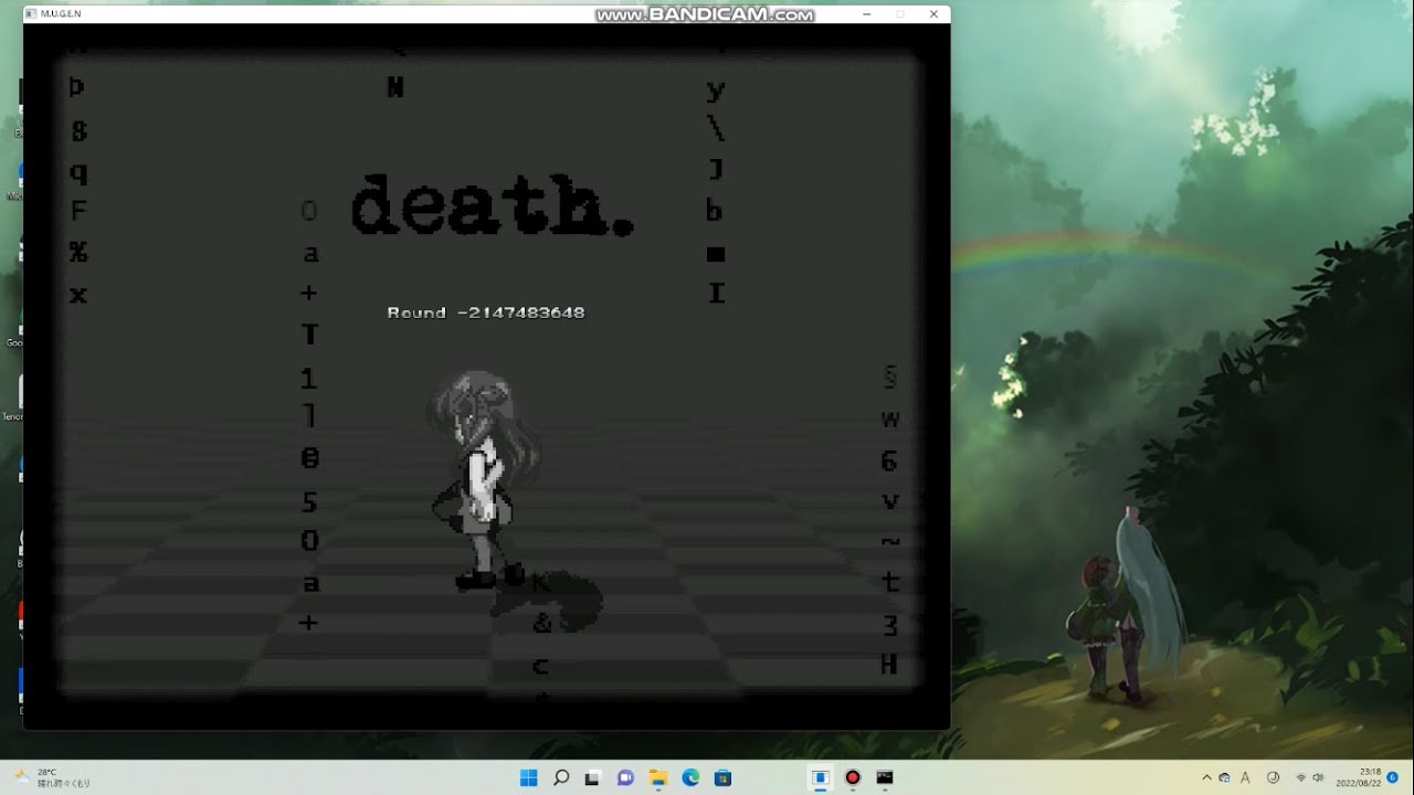 【MUGEN】IFEnd[第4形態] vs σαεν(Void ＆ Top Tier Postman) - YouTube