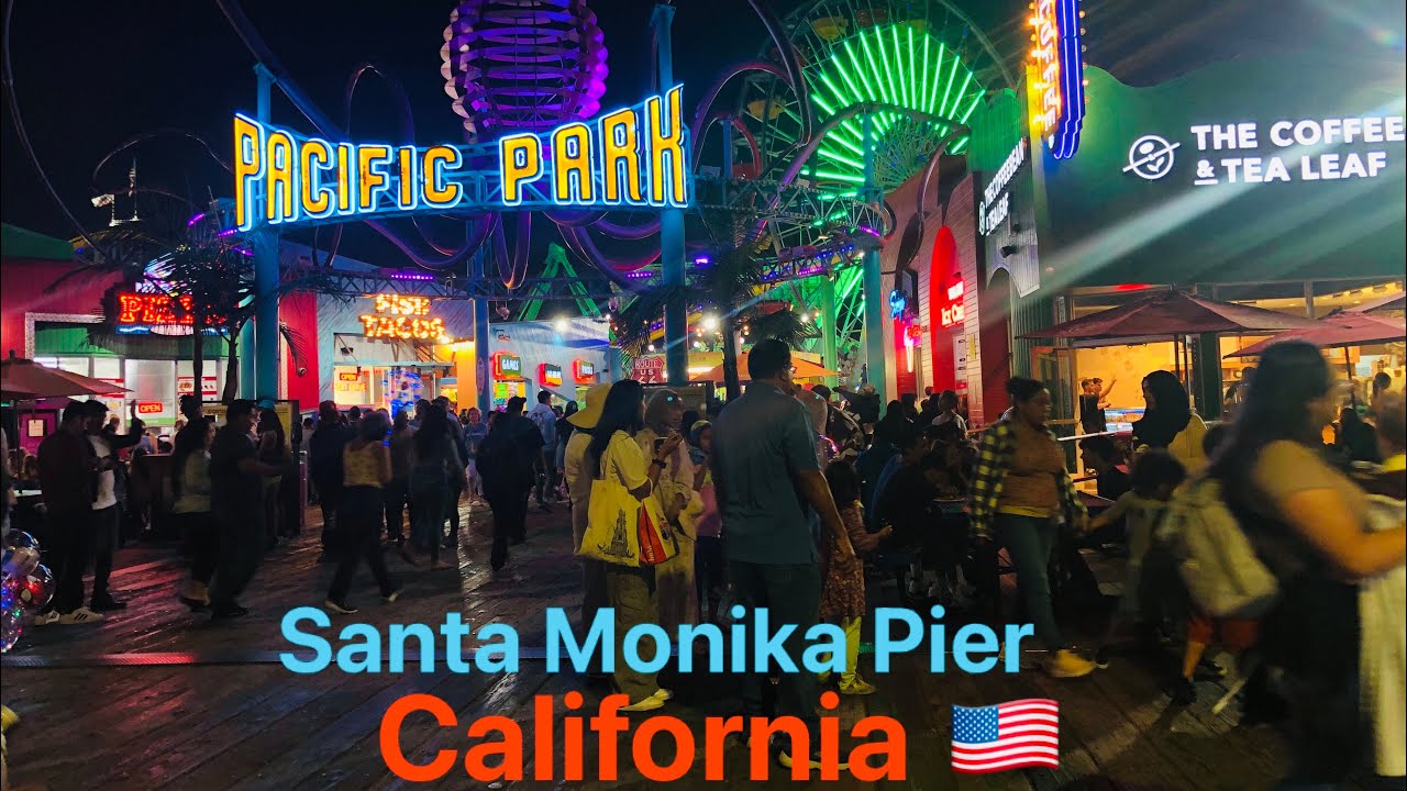 World famously beautiful Santa Monika Pier, California, America 🇺🇸 ...