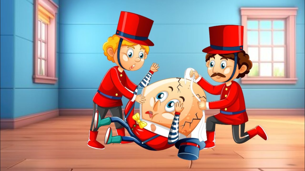 Humpty Dumpty Nursery Rhyme - 3D Animation English Rhymes for children ...