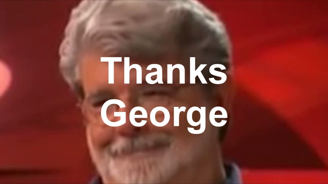 George Lucas Laughing (I LIKE MONEY) - YouTube