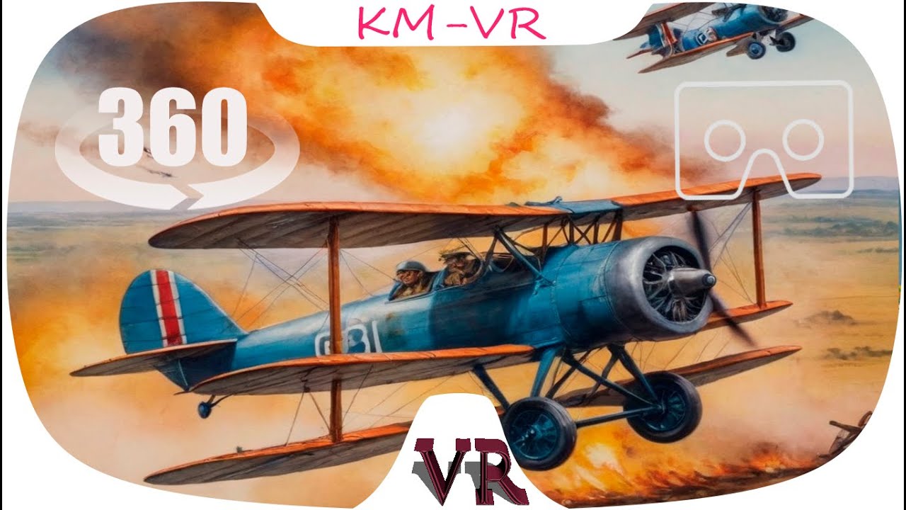 Warplanes WW1 Fighters 360 VR VIDEO - YouTube