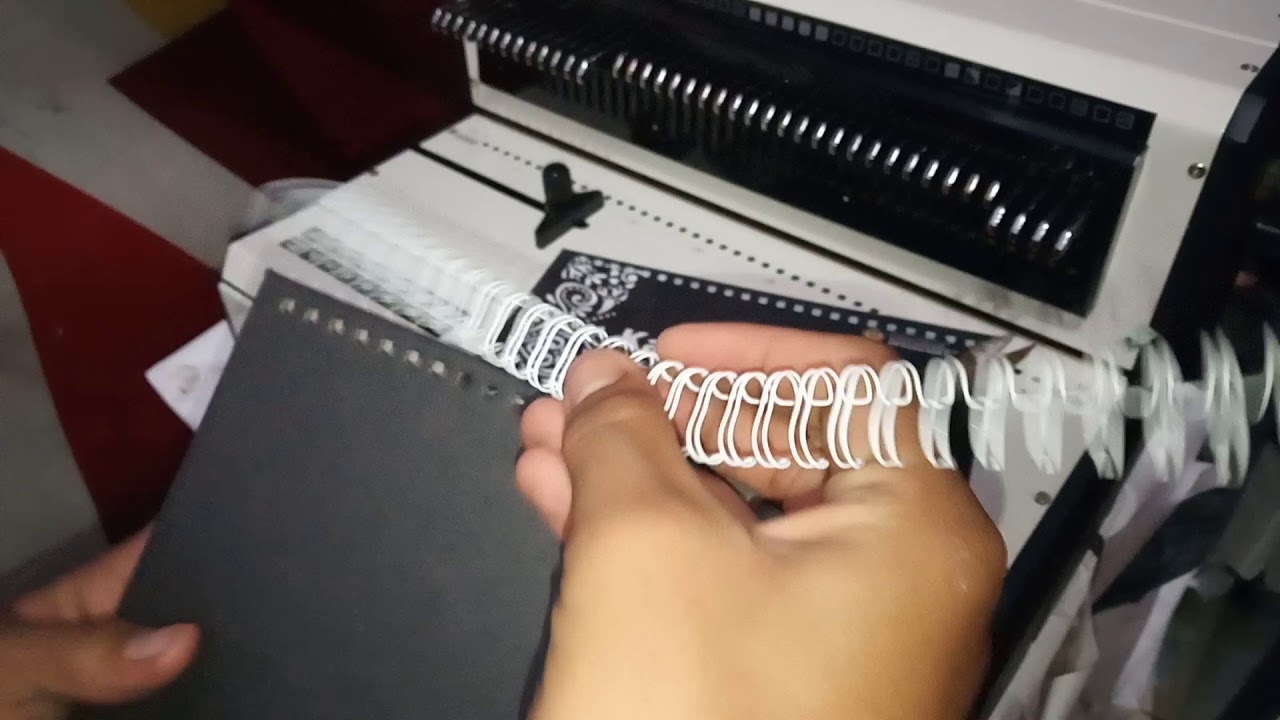 Tutorial Jilid Spiral Kalender 2019 - Langsung Bisa - YouTube