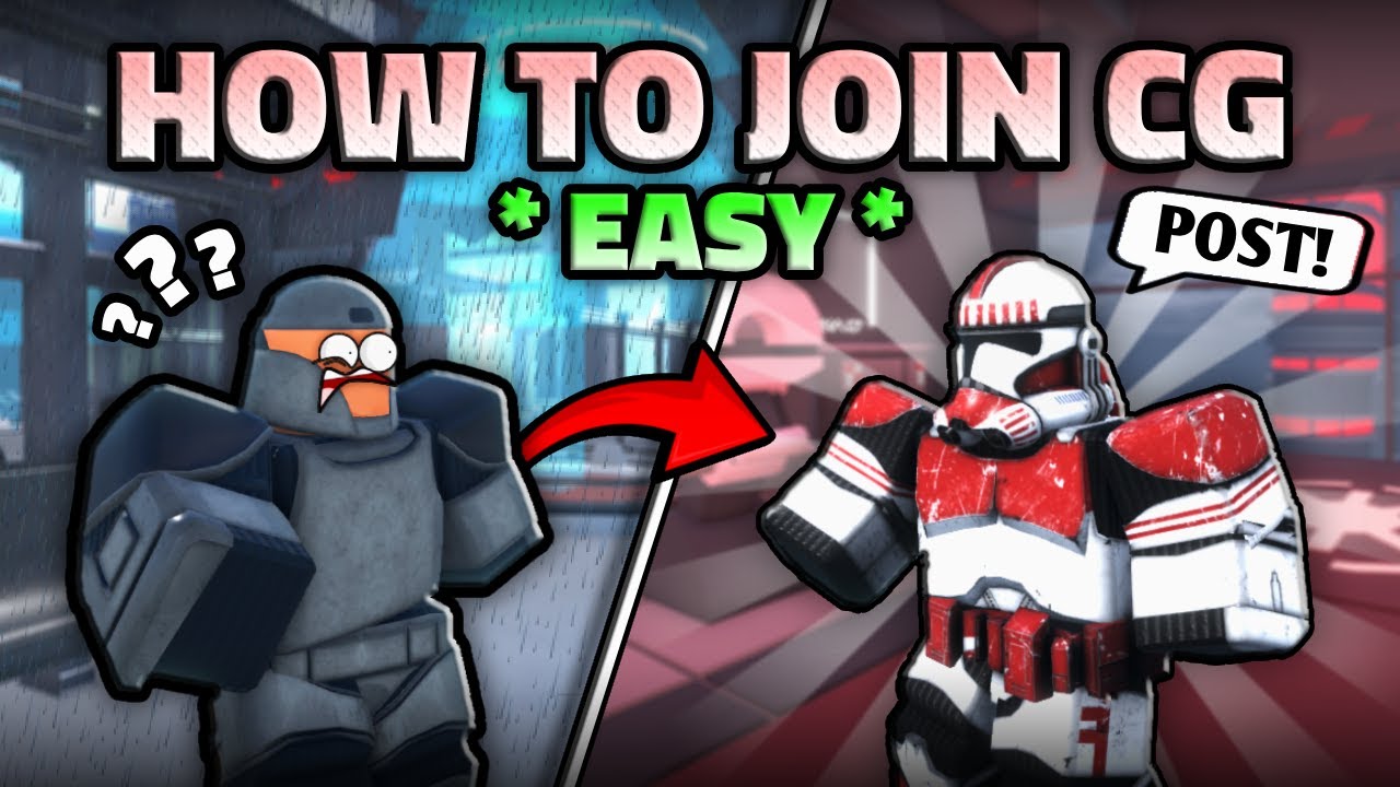 How To JOIN CORUSCANT GUARD EASILY | CG Showcase | Star Wars: Roleplay ...