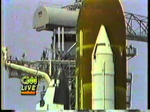 STS-51-B Launch CNN Coverage - YouTube