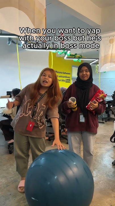 When you want to yap with your boss but he’s actually in boss mode - YouTube