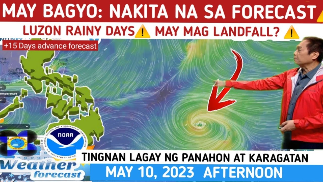 MAY BAGYO ULIT NAKITA SA FORECAST: TINGNAN ANG DIRECTION⚠️ WEATHER ...