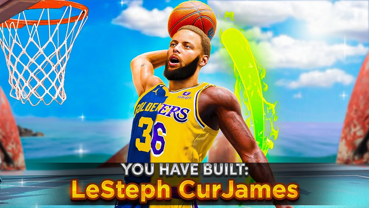 This LeSteph CurJames BUILD is GAMEBREAKING in NBA 2K24.. - YouTube