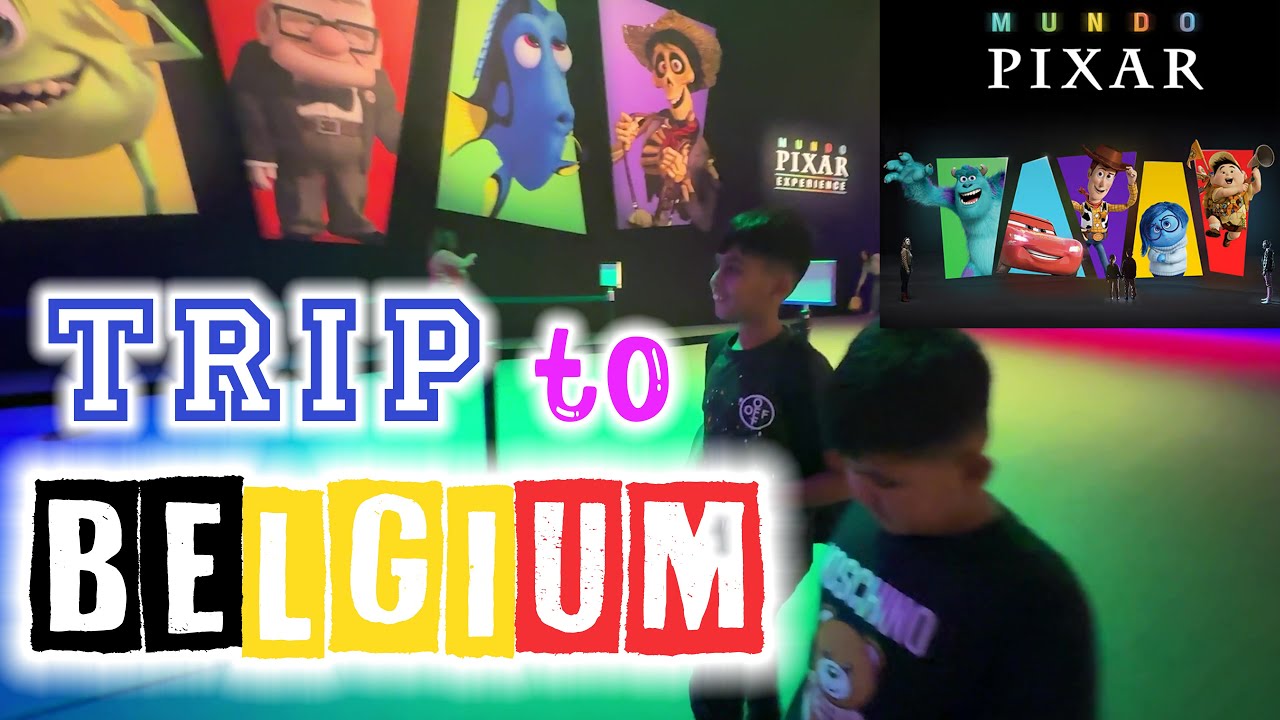 Trip to Mundo Pixar in Belgium - YouTube