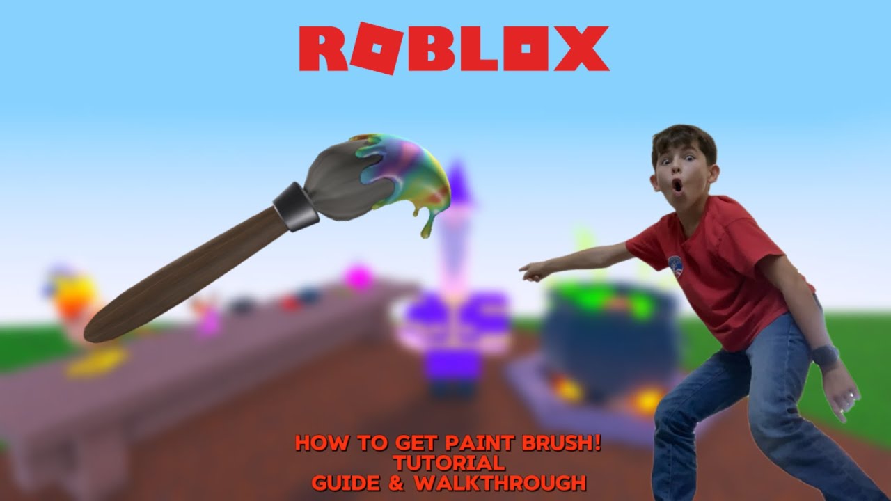 How To Get The Paint Brush In Wacky Wizards, Roblox #gaming #tutorial # ...