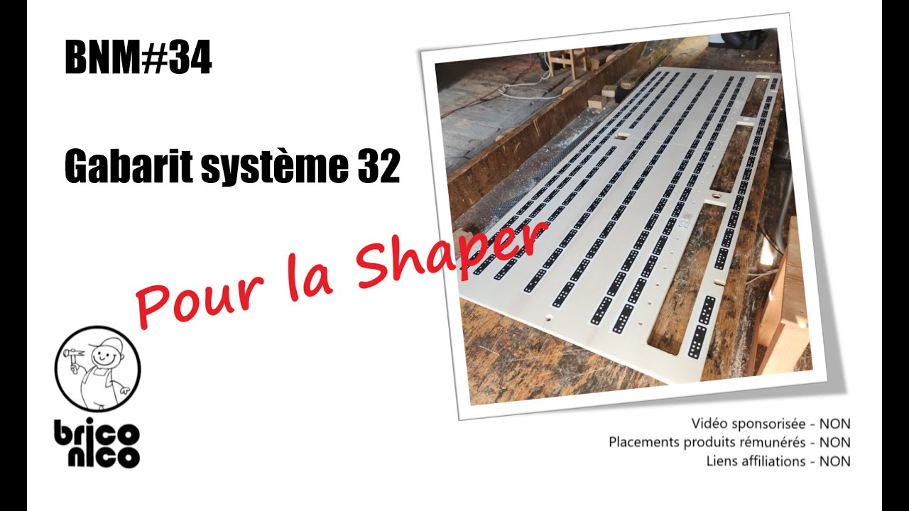 Gabarit Système 32 Shaper Origin - BNM#34 - YouTube