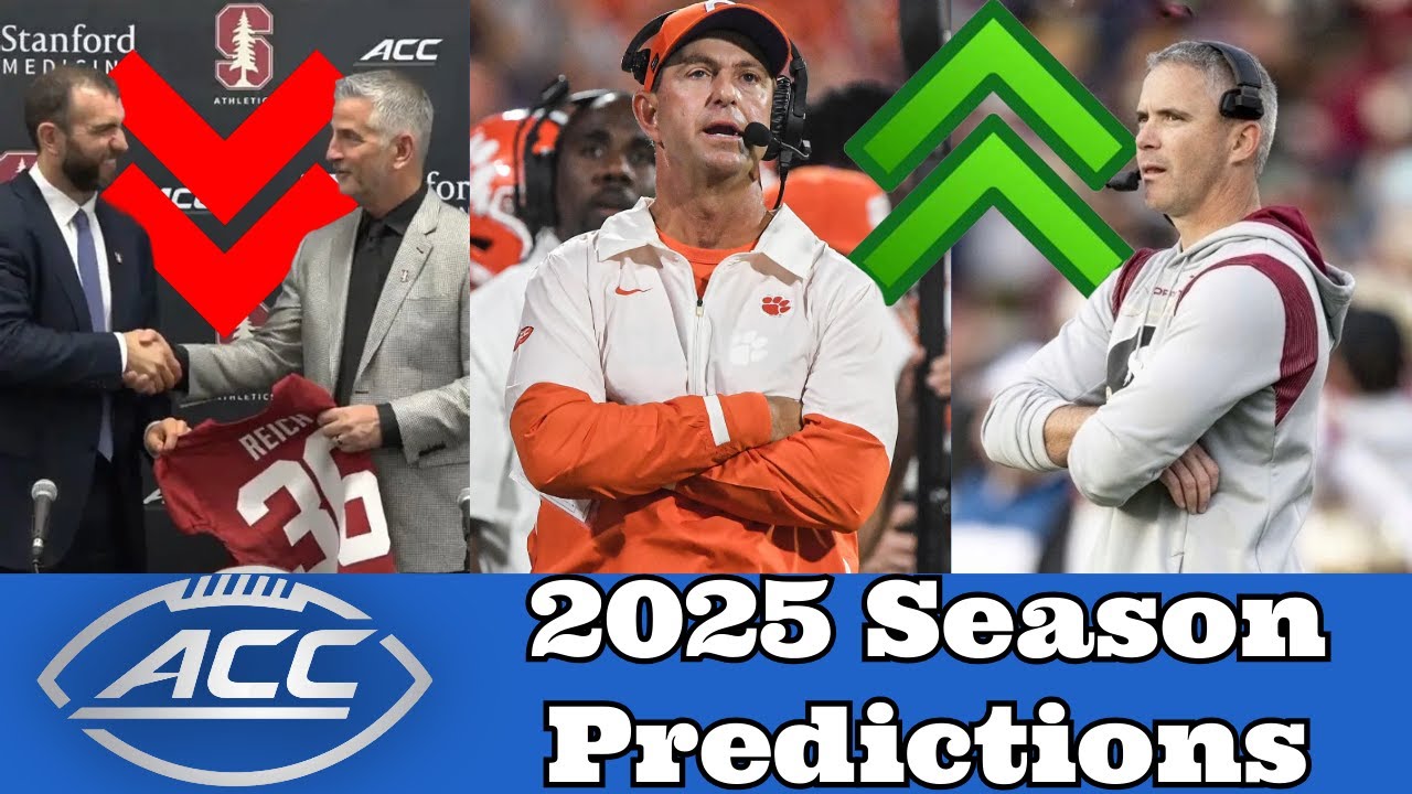 2025 ACC Football Predictions! Who Will Rise to the Top? - YouTube