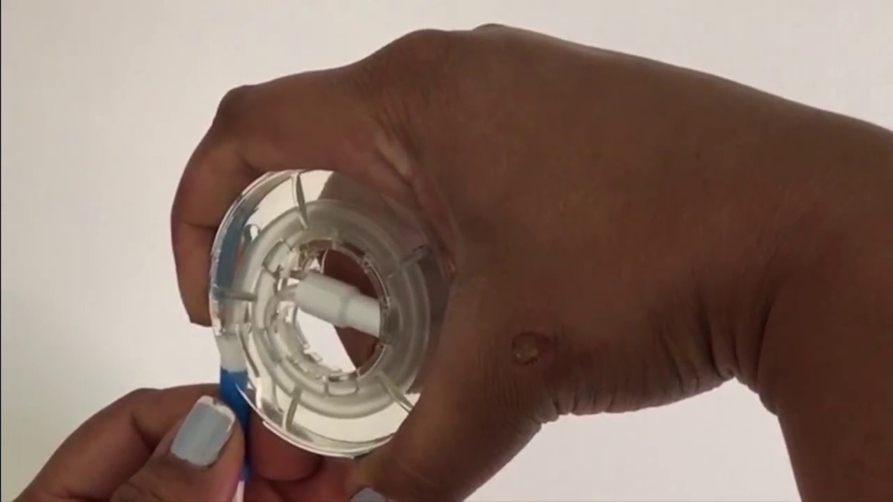 How to use CompactCath. Step 5, Insert more catheter into your body ...